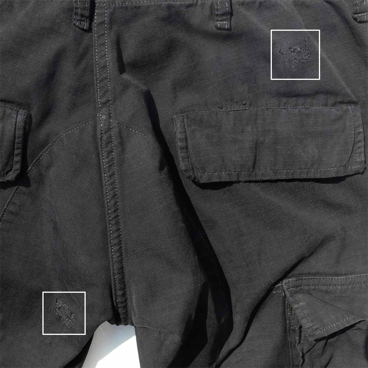 POST JUNK / 80’s～ U.S. ARMY Black Dye / Slim Fit Custom BDU Trousers ...